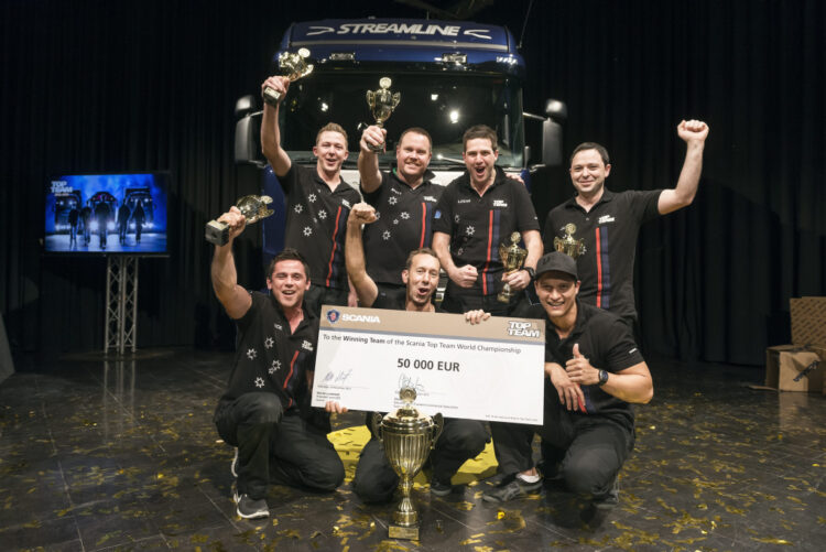 Big victory for Australia winning Scania Top Team 2013 - Prime Mover ...