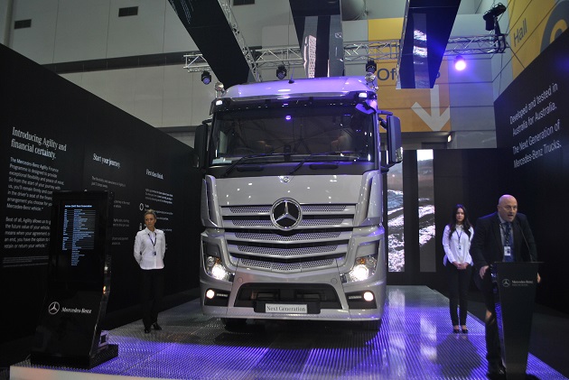 New Actros unveiled in Brisbane - Prime Mover Magazine
