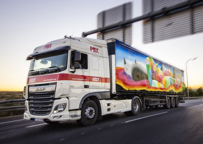 Spanish truck fleet brings art to the streets - Prime Mover Magazine