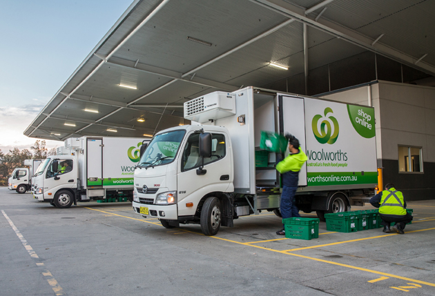 Woolworths adds Hino 300 trucks to fleet - Prime Mover Magazine