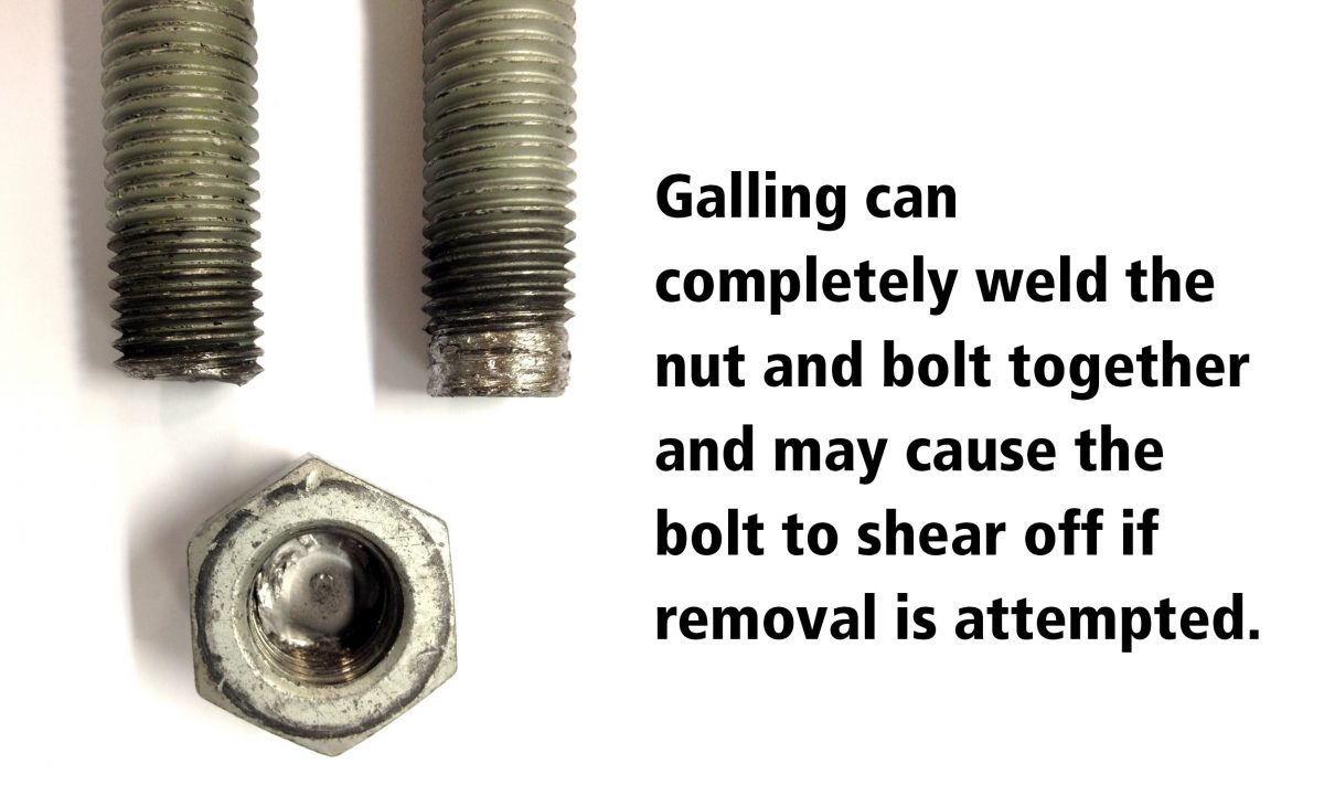 Fastener Thread Damage and Galling - Prime Mover Magazine