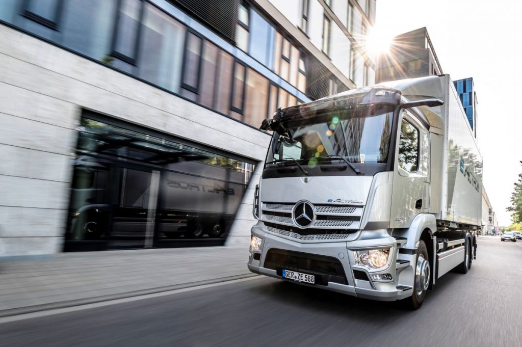 First glimpse of eActros in Europe - Prime Mover Magazine