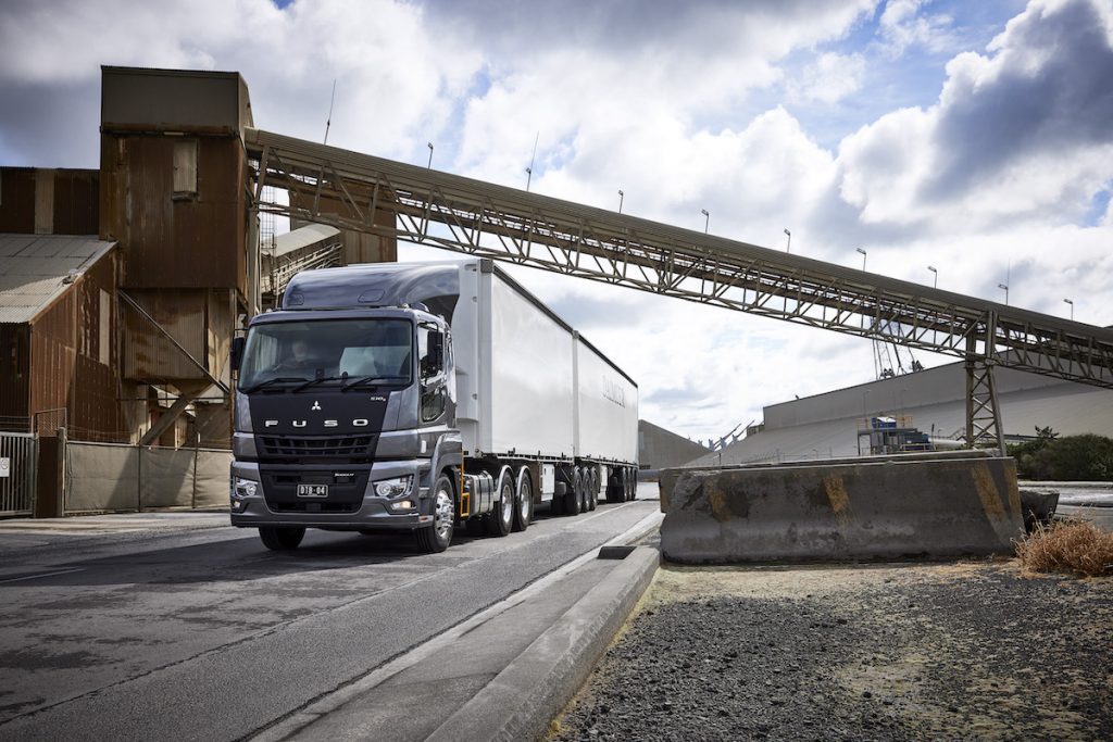 Fuso launches torque boosted Japanese heavy duty truck - Prime Mover ...
