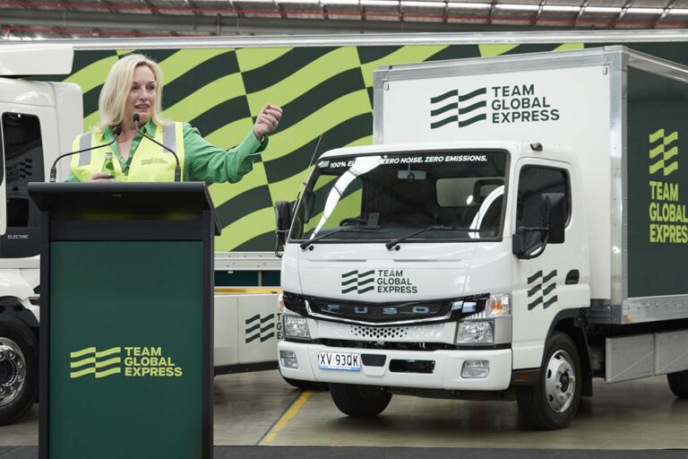 Team Global Express acquires 60 new battery electric vehicles - Prime ...