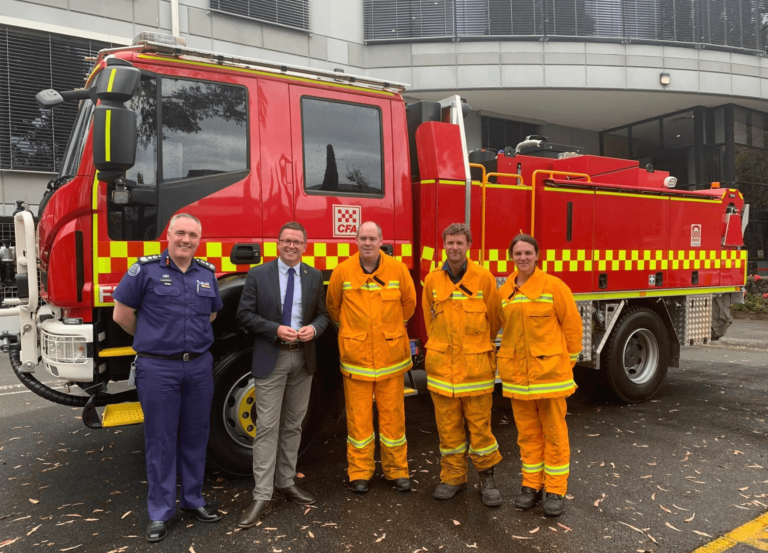 CFA trucks to provide greater protection for volunteer firefighters ...