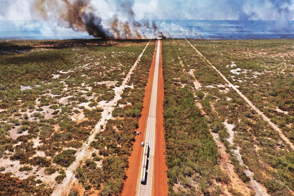 Roadtrain explosion halts transport in Western Australia - Prime Mover ...