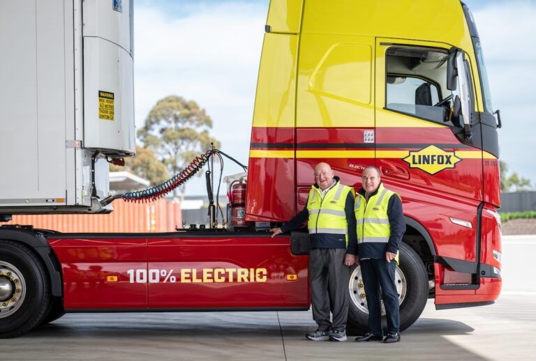 Linfox to roll out 26 new electric prime movers - Prime Mover Magazine