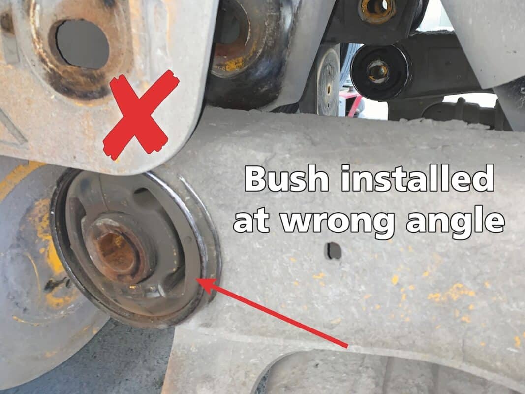 Avoiding pivot bush damage - Prime Mover Magazine