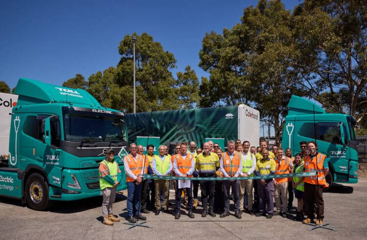 Toll and BlueScope roll out electric trucks - Prime Mover Magazine
